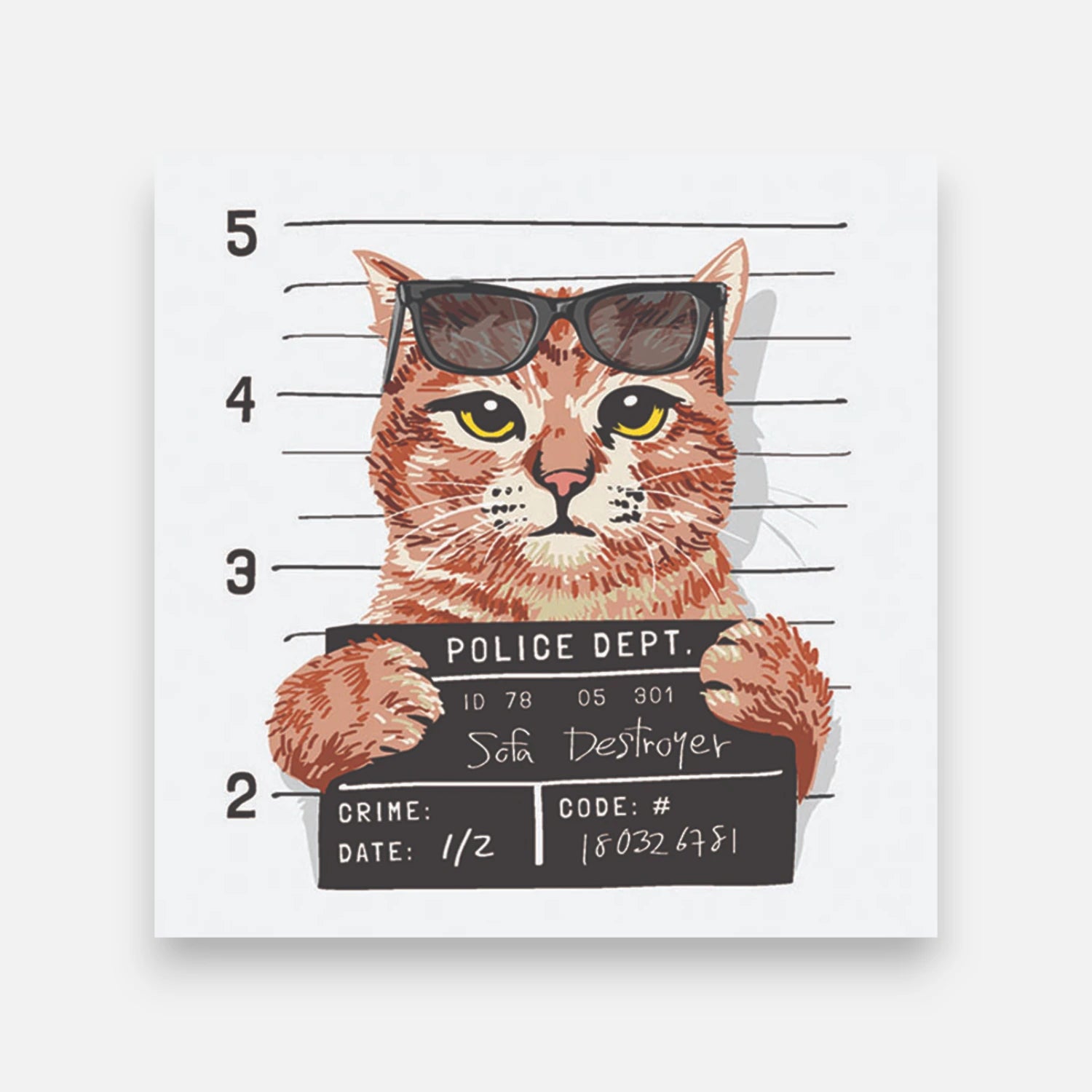 Alfombra Bad Cool Cat